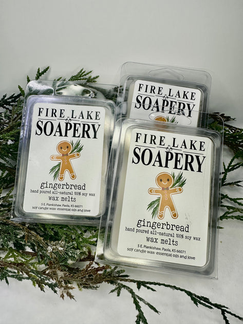 Gingerbread Man Wax Melts | Fire Lake Soapery