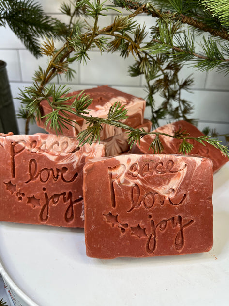 Peace Love Joy Cranberry Currant Bar | Fire Lake Soapery